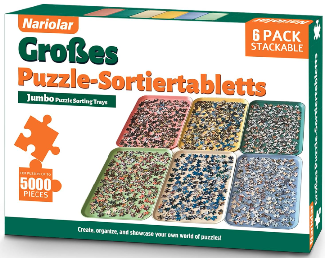 7 Best Puzzle Sorting Trays: Organize Your Puzzle Pieces
